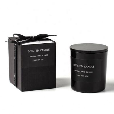 China Aromaterapia de vidro do frasco da vela Scented luxuosa da fragrância para o aniversário do casamento à venda