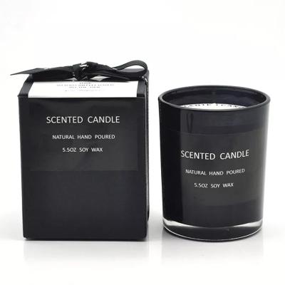 China Aromaterapia de vidro do frasco da vela Scented luxuosa da fragrância para o aniversário do casamento à venda