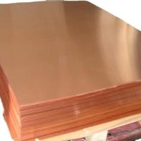 China Grade A Red 0.2 MM Copper Sheet Plate Cathode Custom for sale