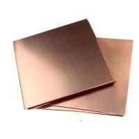 China Grade A Red 0.2 MM Copper Sheet Plate Cathode Custom for sale