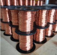 China DIN.2.1247 Beryllium Solid Bare Copper Wire 0.4 mm For Spring Connectors for sale