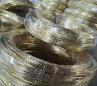 China DIN.2.1247 Beryllium Solid Bare Copper Wire 0.4 mm For Spring Connectors for sale