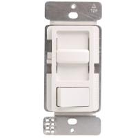 China Wall Mount LED Triac Dimming Switch 120V with 150W LED/600W Halogen Capacity and 5-100% Dimming Range for sale