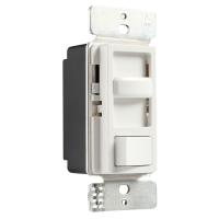 China Wall Mount LED Triac Dimming Switch 120V with 150W LED/600W Halogen Capacity and 5-100% Dimming Range for sale