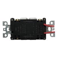 China Tamper Resistant 15A GFCI Electrical Outlet with LED Indicator - 125V, 0.025s Trip Time for sale