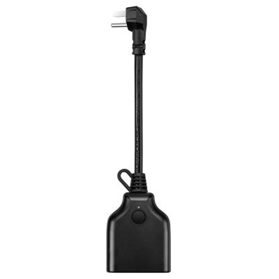 China Tuya Smartlife Remote Control Outdoor Power Plug 15A AC110V-240V for sale