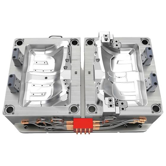 Quality 1.2344ESR Multi Cavity Injection Moulding PA66 GF30 Plastic Car Parts Mold for sale