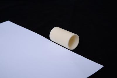 China Tubos de cerâmica de alumínio branco de alta pureza 99,7% Al2O3 à venda