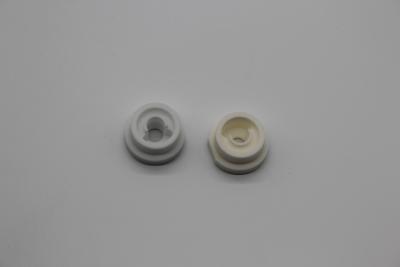 Cina Partimenti di lucidatura di alluminio Stabilità termica Tessile Occhietto ceramico Guida di filati a scanalatura in vendita