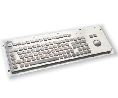 China Clavier pour PC industriel imperméable à l'eau et à la poussière IP65 / IK07 avec résistance à la violence de la balle de piste for sale