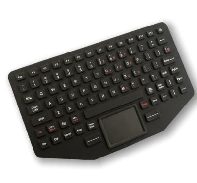 China Industrial Panel Mounted Keyboard Met Touchpad IP67 Mini Lichtgewicht Keyboard Te koop