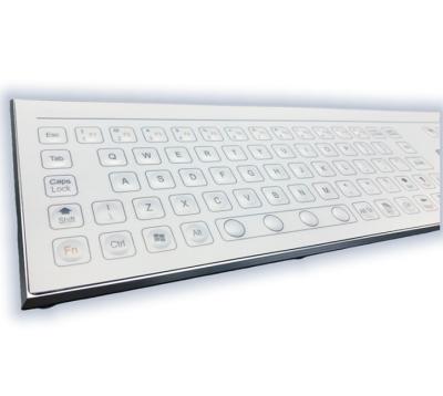 Chine IP67 71 Touches Membranes industrielles Clavier portable intégré TouchPad USB SUPER-SLIM Panneau avant monté à -40°C à vendre