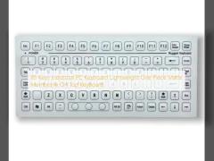 85 toetsen Industrial PC Keyboard Lichtgewicht Een stuk Mat Membraan Op Top Keyboard