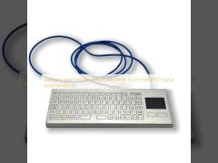 Clavier industriel en acier inoxydable avec tampon tactile IP67 barrière d'isolation du signal