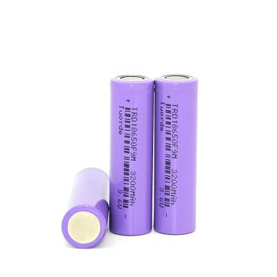 China Lightweight Compact 18650 Lithium Battery Cell 3200mAh 3.6V 3C for sale