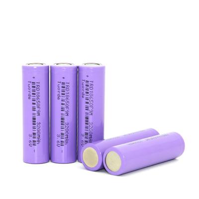 Compacto leve 18650 Bateria de lítio 3200mAh 3.6V 3C