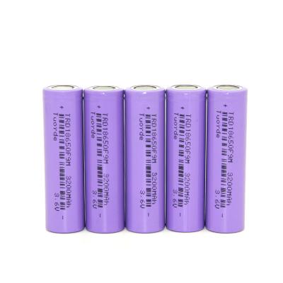 China Lightweight Compact 18650 Lithium Battery Cell 3200mAh 3.6V 3C for sale