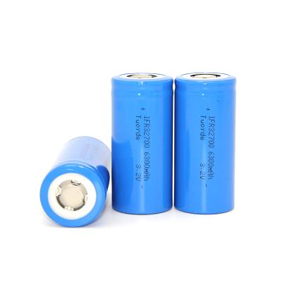 China 6000mAh Rechargeable Lithium Ion Cell Cylindrical 32mm X 70mm 32700 5C Discharge for sale