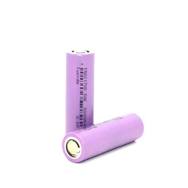Quality 3.7V 5000mAh Rechargeable Lithium Ion Cell , 21mm * 70mm Lithium Iron Batteries for sale
