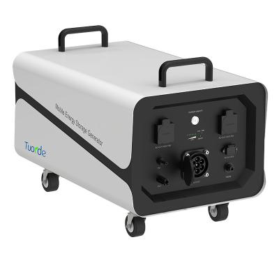 Mobiele energieopslaggenerator Veiligheid IP65 100Ah Voor residentiële industriële