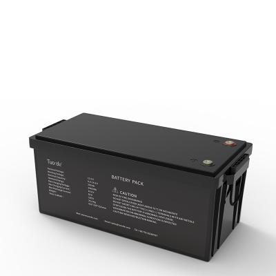 China UN38.3 12200 Reinigingsapparatuur Batterijen 12V 200Ah Lithium Lifepo4 Te koop