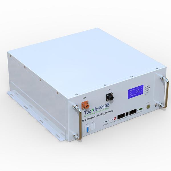 Quality 25.6V 2.5KWh Telecom Base Station Battery With 10 Year Span Life for sale
