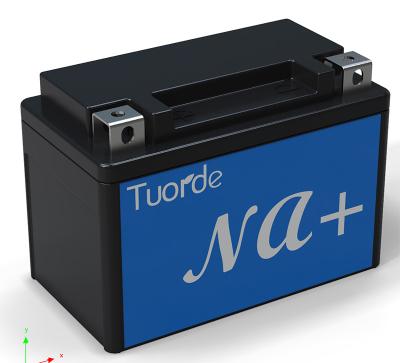 China 12V 5.2Ah 120CCA Natrium-ion motorfietsstarterbatterij Te koop