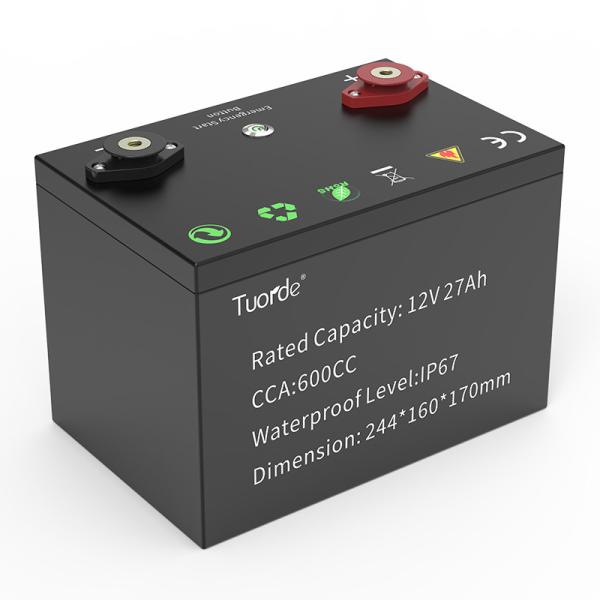 Quality LTO Low Temperature 12V 27AH Car Starter Battery With 20000 Cycle Life for sale