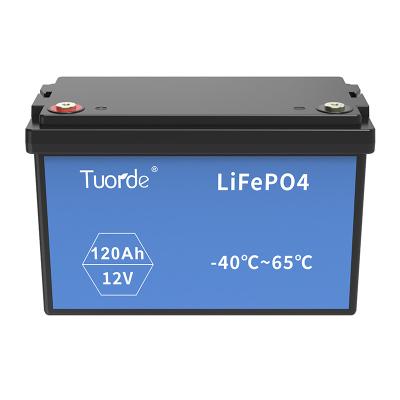 Κίνα TRD-12120LT 12V 120Ah LFP UPS μπαταρία με ενέργεια 1440Wh Θερμοκρασία λειτουργίας -40-65C προς πώληση