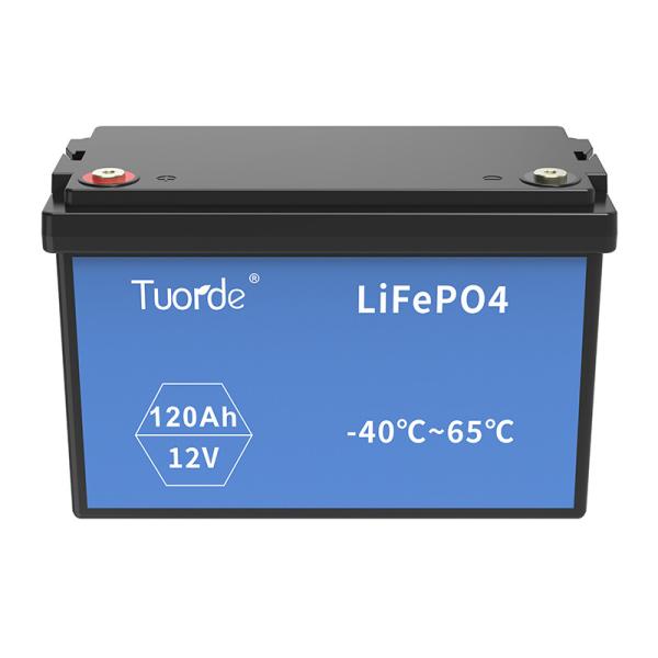 Quality TRD-12120LT 12V 120Ah LFP UPS Battery With Energy 1440Wh Working Temperature -40-65C for sale
