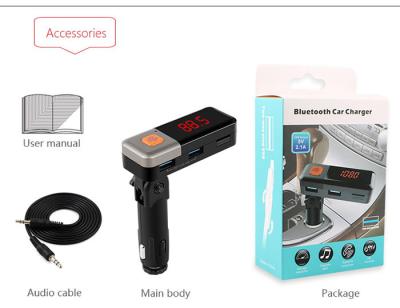 Cina 3 in 1 radio mani libere di FM di sostegno del caricatore dell'automobile di musica del gioco dell'altoparlante di Bluetooth in vendita