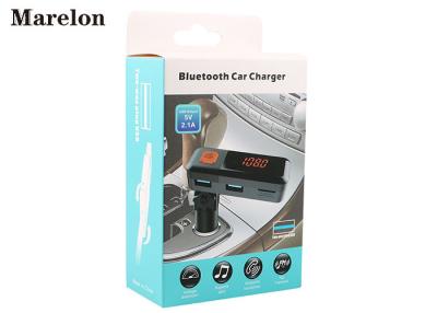 Cina Lettore MP3 automobilistico mani libere del caricatore dell'automobile di Bluetooth con la linea AUS. fuori in vendita