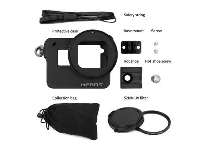 Cina La cassa dell'alloggio di Gopro/gli accessori macchina fotografica di sport impedisce l'arresto di surriscaldamento della macchina fotografica in vendita