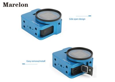 Cina Stalla nessuna cassa variopinta dell'alloggio degli accessori della macchina fotografica di sport di deformazione per l'eroe 5 di Gopro in vendita