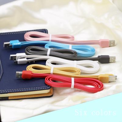 Cina Micro USB cavo di dati di V8, cavo ambientale di carico del silicone del cavo di Android in vendita