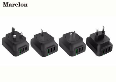 China Intelligenter Reise-Adapter-Standarderdung Tischplatten-Sockel USBs für Handy zu verkaufen