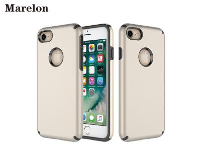 Cina Copertura esile della cassa del telefono di strato doppio TPU/cassa a 5,5 pollici del telefono per l'Apple iPhone 7 in vendita