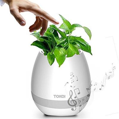 China Van de Muziekbluetooth van de bloempot van de de Sprekers de Slimme Aanraking van de de Installatielamp Batterij van Li Navulbare Te koop