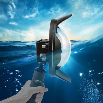 Cina Oblò correttore aumentato dell'eroe 5 di Gopro di visualizzazione con la maniglia Floaty Palo della paraluce in vendita