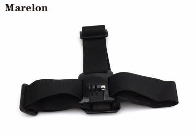 Cina Contatto di pelle regolabile dell'elastico della cinghia della testa di Gopro della macchina fotografica della fibra del carbonio affidabile in vendita