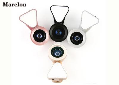 Cina Macro torcia elettrica universale a clip della lente LED di Selfie del telefono con i 140 gradi grandangolari in vendita