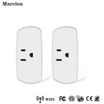China Soquete esperto da tomada de Wifi do controle da voz, soquete de poder de controle remoto para o ponto do eco à venda