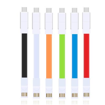 Cina GBP universali del cavo di dati di Keychain USB 10 ad alta velocità con il materiale di TPU in vendita