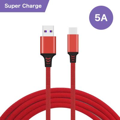Cina Tipo di cavo di carico veloce super- di dati di USB - connettore 5A di C per Huawei in vendita