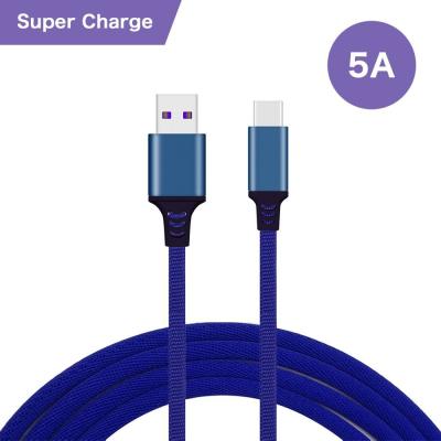 China - Ayuna el tipo de cable USB de datos de carga - conector estupendo 5A de C para Huawei en venta