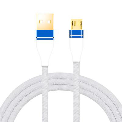 China Pin de nylon de carga rápido del material 8 de la trenza del cable USB de datos para IPhone en venta