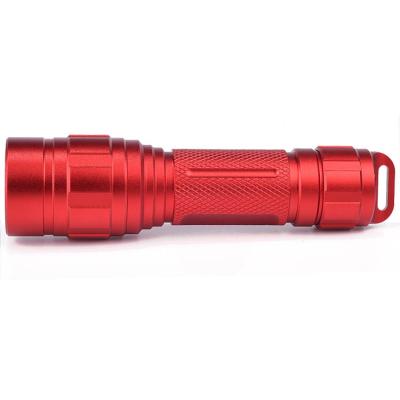 Cina Un alto potere di 10 watt ha condotto immersione subacquea luminosa tattica della lega di alluminio della luce di fiaccole della torcia elettrica la mini in vendita