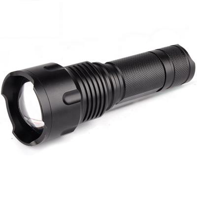 Cina Torcia elettrica tattica ricaricabile di alto potere LED, torcia elettrica di emergenza di 5 modi LED per uso della polizia in vendita