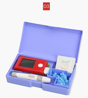 Cina metro di prova della glicemia di 1μL Digital 1.1-33.3Mmol/L con la penna della raccolta del sangue in vendita
