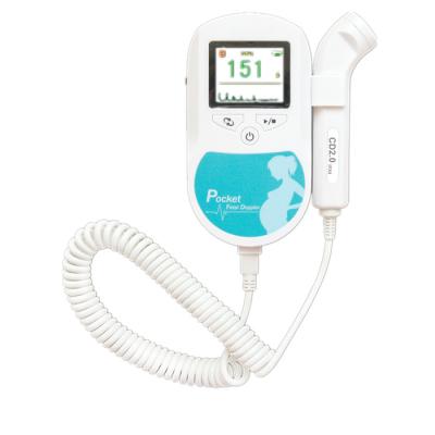 Cina 1 struttura curvata fetale medica portatile della sonda di arresto automatico di doppler 2.0MHz di BPM in vendita
